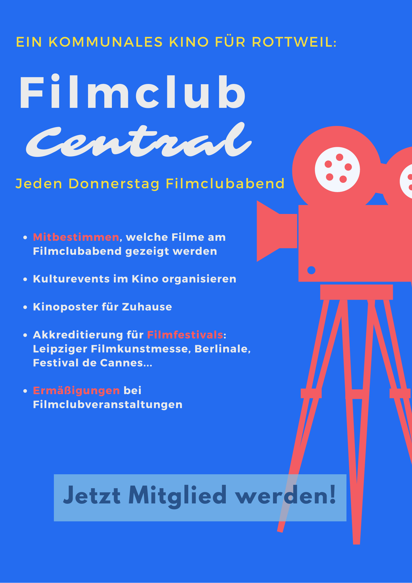 CENTRAL Kino Rottweil - Der Verein